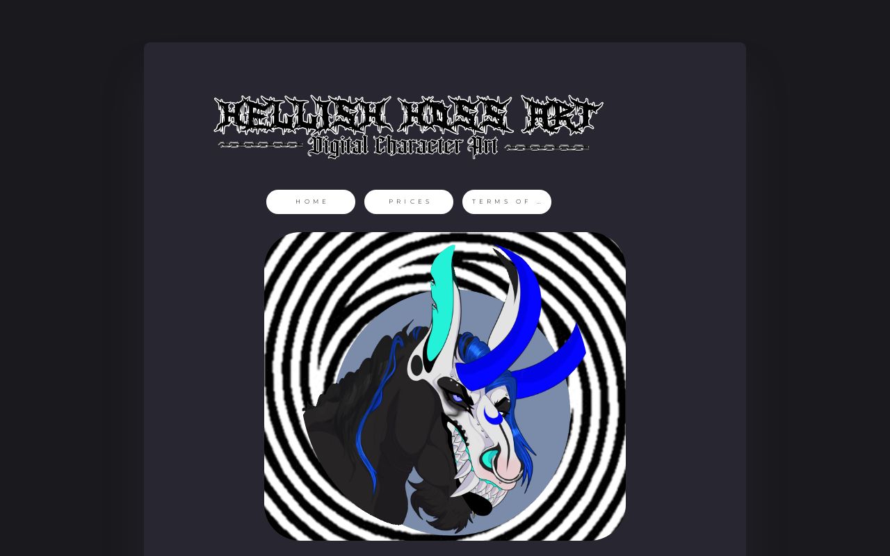 Hellish Hoss Art